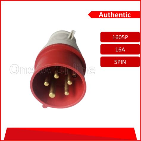 16a 5pin Industrial Plug1605p Shopee Malaysia