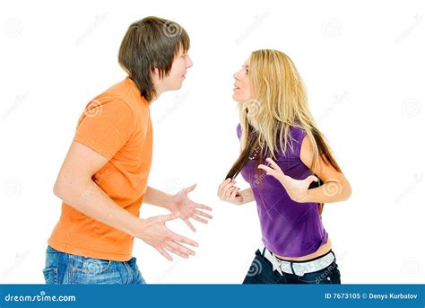 Substantiation Stock Image Image Of Lovely Gesture Fight 7673105