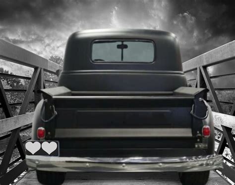 Personalized Truck Tailgate Printable Customized Vintage Truck Print