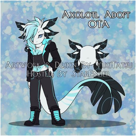 Closed Anthro Axolotl Adopt Ota Collab By Starember On Deviantart