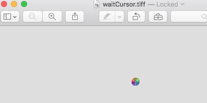 Animated Cursors Wait