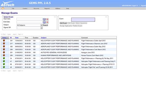 Astech Ppl Exam Software Pilot Training