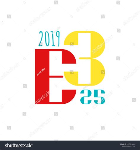 E3 Initial Vector Logo Mark Electronic Stock Vector (Royalty Free ...