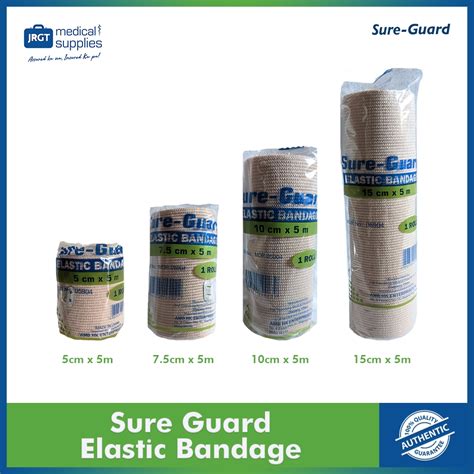 Sure Guard Elastic Bandage 4x56x5 Versatile Compression Wrap
