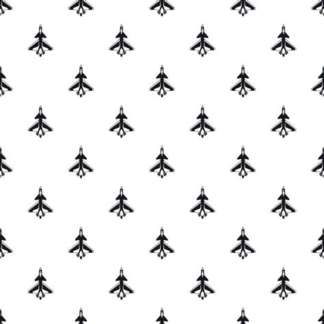 Military Aircraft Pattern Simple Style 14699842 Vector Art At Vecteezy