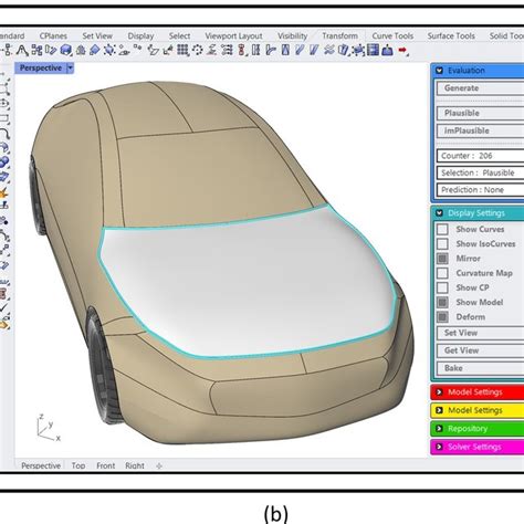 Given An Input B Spline Surface Model B With A User Specified