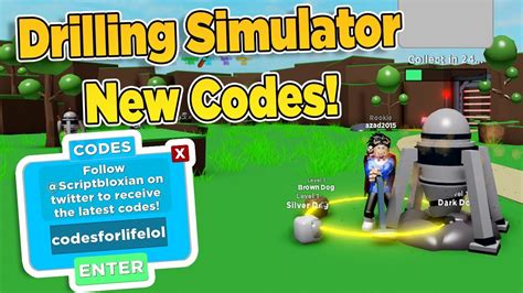 New Roblox Drilling Simulator Codes Youtube