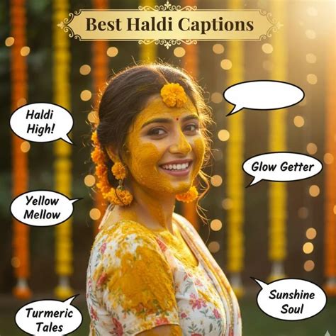 240 Haldi Captions For Instagram Posts And Stories Trending