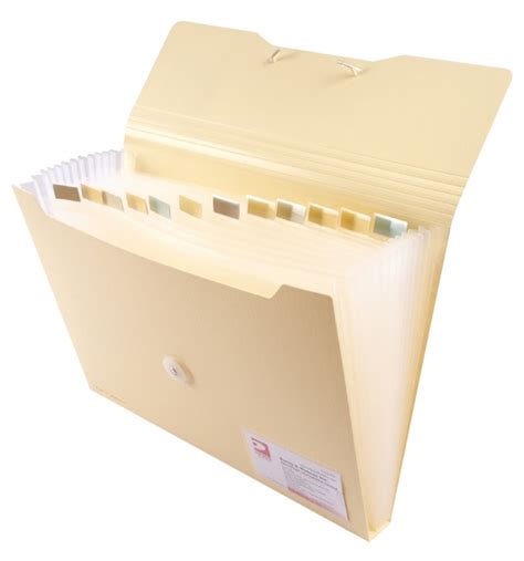 Expanding File DATABANK PP Stationary Clear File Folder Document Case