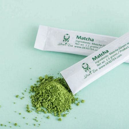 Matcha Single Serve Packet Dens Tea