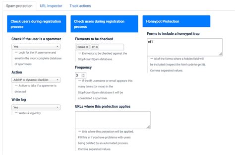 Spam Protection Securitycheck Pro User Guide