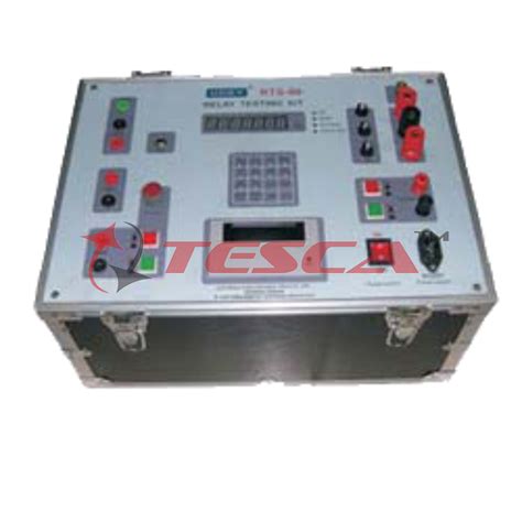 Secondary Relay Testing Kit 100a With Timer And Printer Tesca