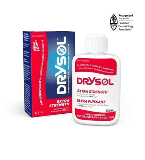 Drysol Extra Strength Antiperspirant 20 Solution 375 Ml Buy Now