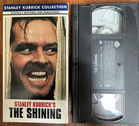 The Shining Vhs Warner Home Video 80s Horror Classic Stanley Kubrick £