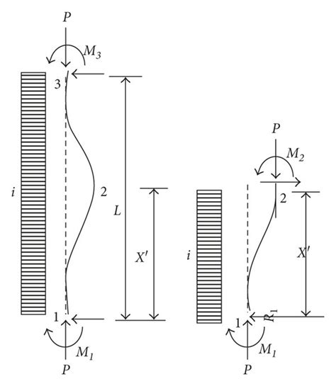 Column Deformation Shape Used In Analytical Model A Elastic Phase Download Scientific