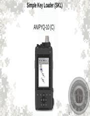 Simple Key Loader Skl An Pyq 10 C User Guide And Key Course Hero
