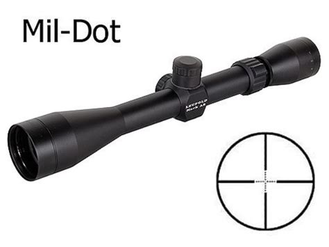 Leupold Mark Ar Rifle Scope 3 9x 40mm Mil Dot Reticle Matte
