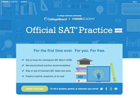 Free Online Test Prep For New Sat Debuts At Khan Academy Edsource