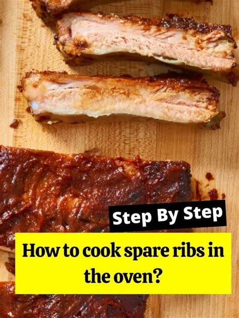 How To Cook Spare Ribs In The Oven Artofit