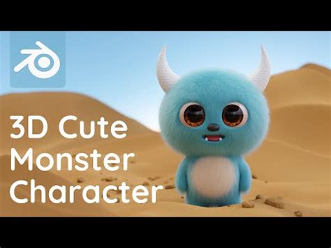 3D Monster Character | Blender Tutorial for Beginners [RealTime] - YouTube Monster Characters ...