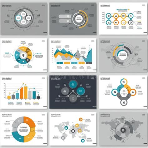 A Collage Of Twelve Infographics Features Various Data Visualization