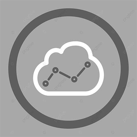 Analytics Icon Circle Rounded Diagram Vector Circle Rounded Diagram