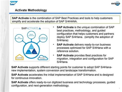 Sap Activate Methodology Workstreamspptx Business Business And Finance