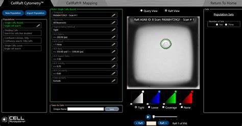 Cellraft Cytometry Software