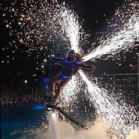 Flyboard Firework Show Sports Water Based Entertainment