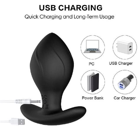 Silicone Vibrating Anal Plug Q407617 Buttoy