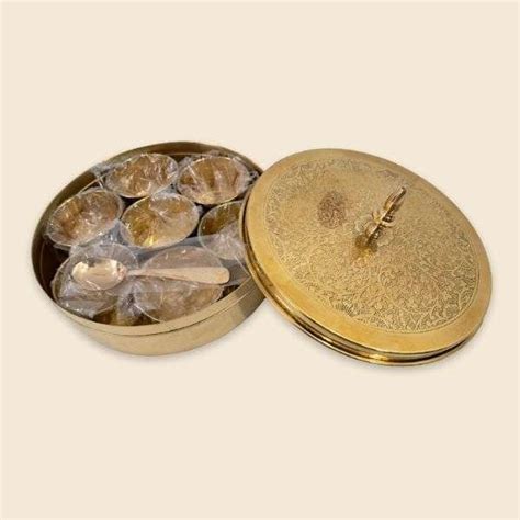 Brass Masala Box Shakta Ts