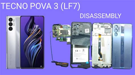 Tecno Pova 3 Lf7 Disassembly Teardown How To Open Pova 3 Screen