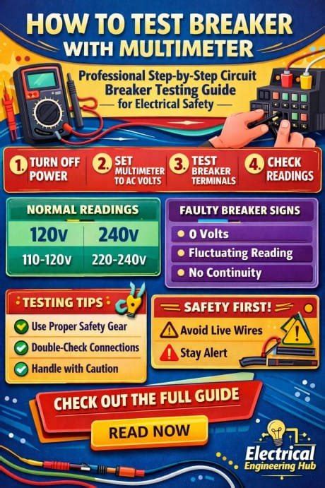 How To Test Breaker With Multimeter Professional Step By Step Circuit