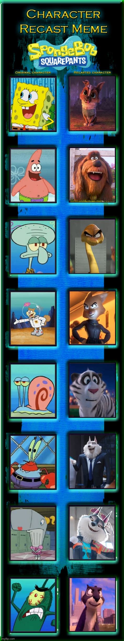 Spongebob Squarepants Cast Meme By Animationf On Deviantart