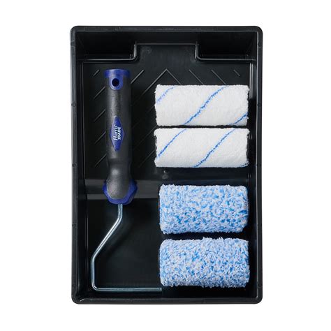 4″ Mini Gloss And Emulsion Roller Set Harris Trade