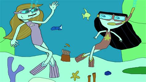 T For Udiniwan Kim And Isabella Under The Sea By Sb1991 On Deviantart