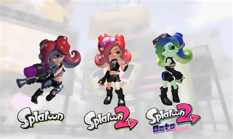 How Each Of The Past Games Rival Octolings Would Look In Splatoon 3