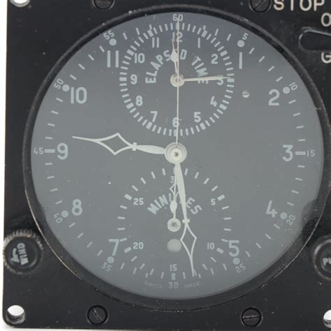 Lecoultre Chronometer Cockpit Clock Ebth