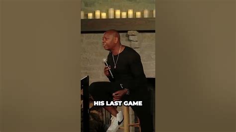 Dave Chappelle Connection Between Kobe Bryant And Tragic Police Murders