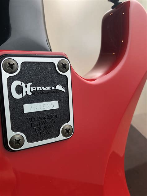 1987 Limited Edition Charvel Model 2 With Painted Neck Charvel