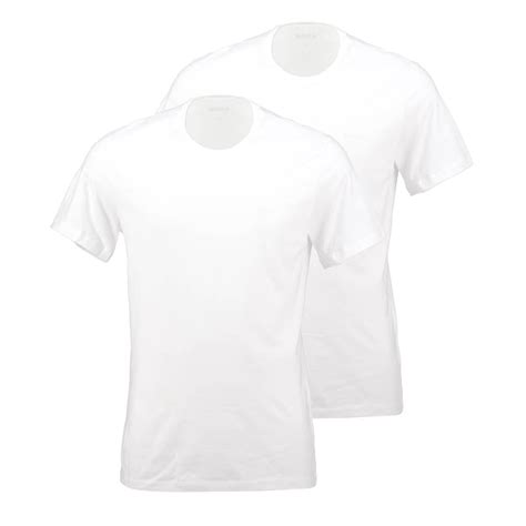 Hugo Boss 2 Pack T Shirts Pure Cotton Hvid Koehlershopdk