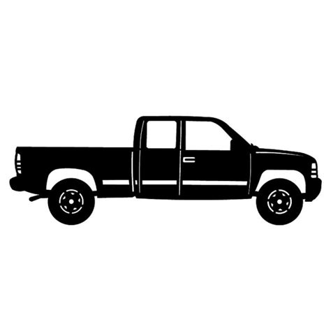 Chevy Truck Silhouette At Getdrawings Free Download