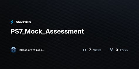 Ps7mockassessment Stackblitz