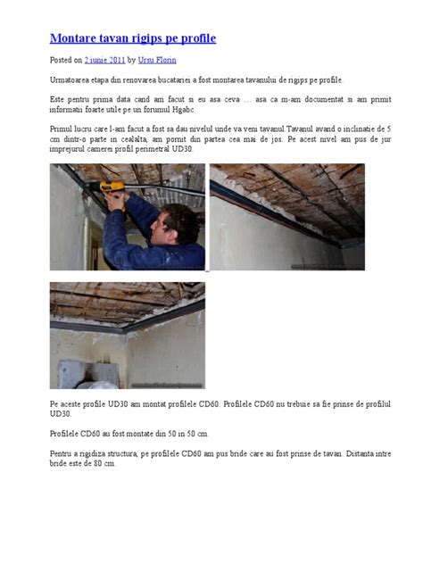 Pdf Tavan Rigips Dokumentips