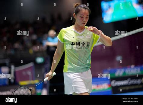 Lee Chia Hsin Of Chinese Taipei In Action During The Womens Semi Finals