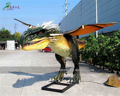 Jurassic Animatronic Dragon Model Realistic Dragon Manufacturer Ad 2323