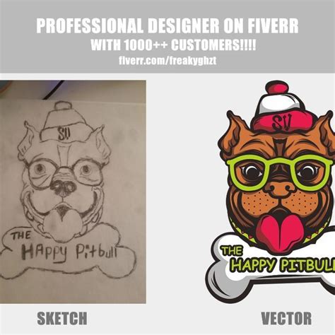 Convert Sketch Or Bitmap Image To Vector Professional Service