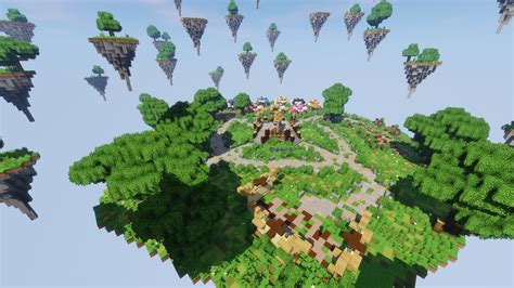 Skyblock Hub Minecraft Map