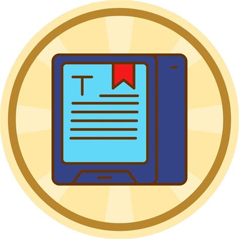 Reading Comic Circle Icon 38269374 Vector Art At Vecteezy