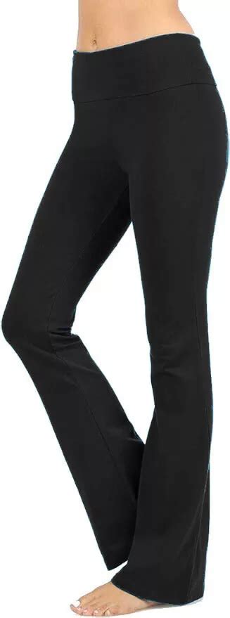 Zenana Outfitters Plus Size Premium Cotton Fold Over Yoga Pants